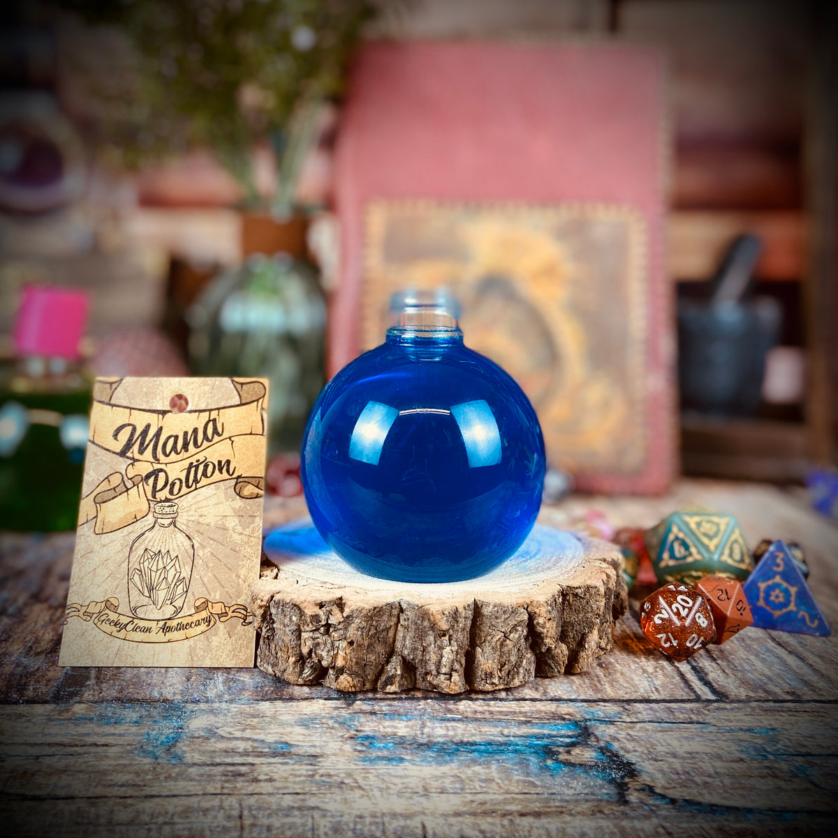 Mana Potion | Citrus and Woods Scented Shower Gel & Bubble Bath ...