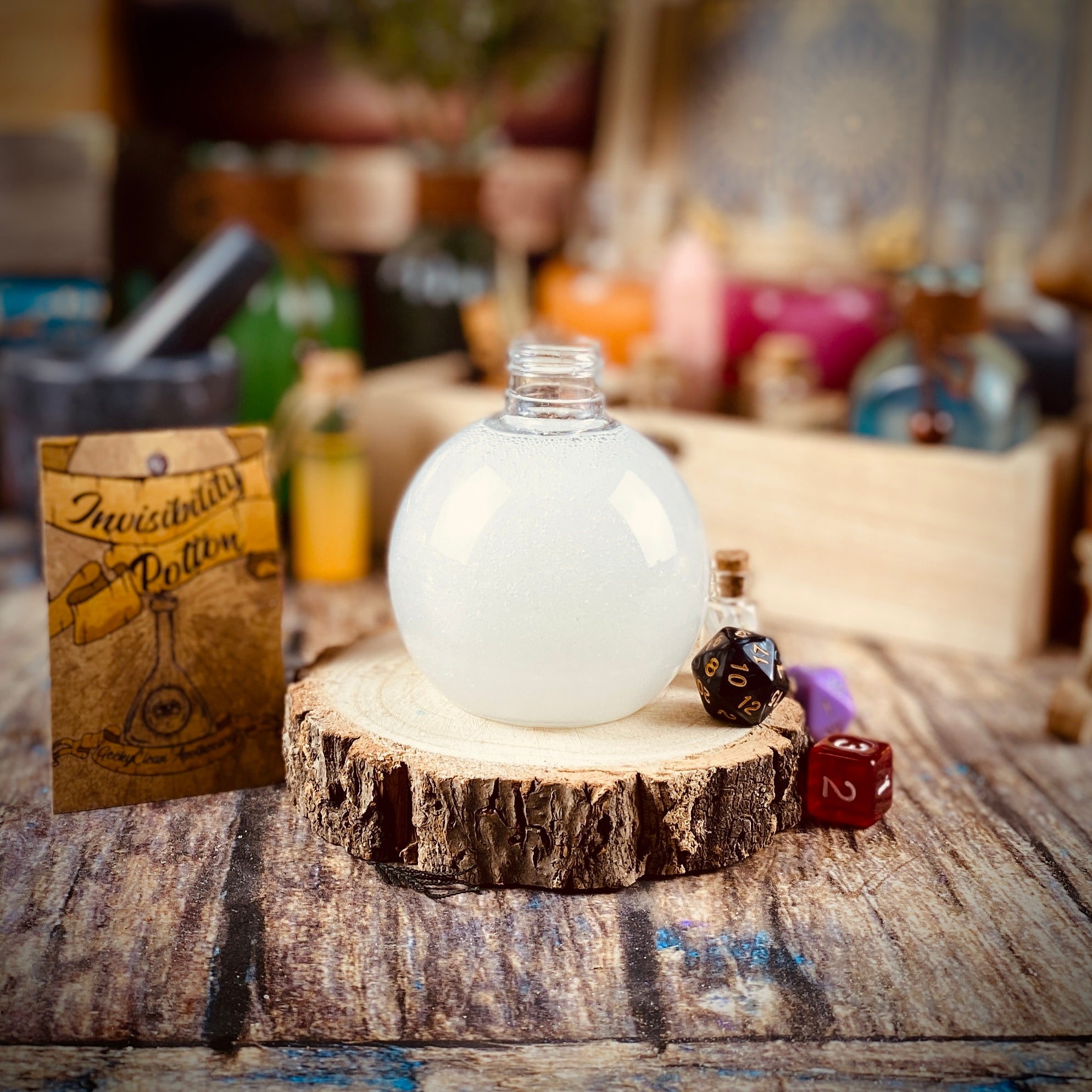 Invisibility Potion | Apple and Grape Fizz Scented Shower Gel & Bubble ...