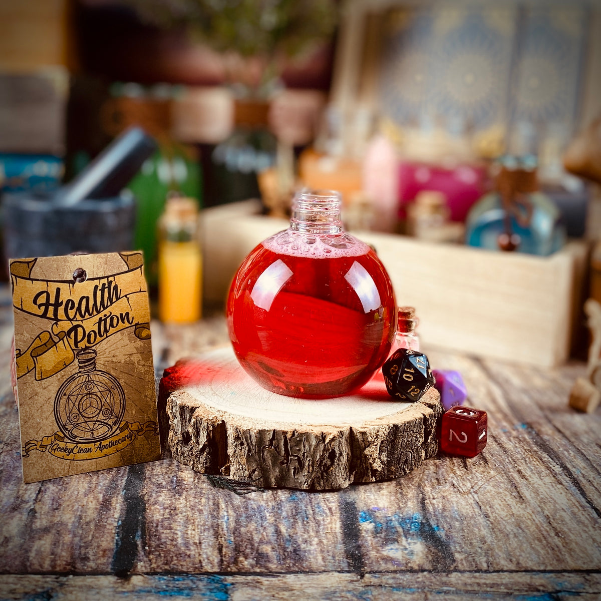 Health Potion | Bubblegum and Candyfloss Scented Shower Gel & Bubble B ...